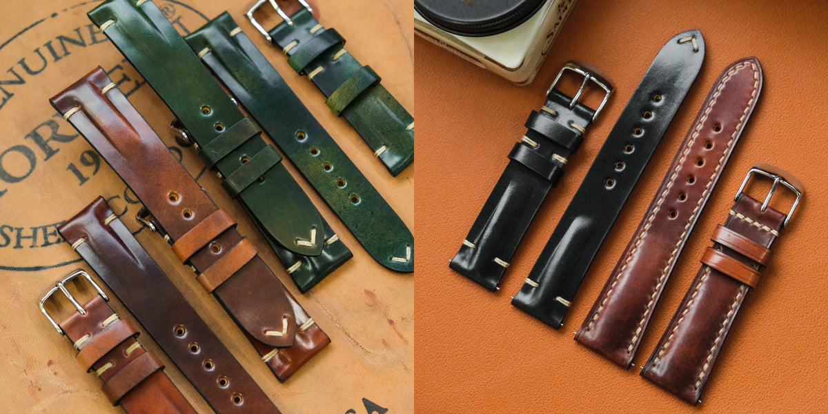Horween Shell Cordovan Watch Straps – THE HOUSE OF STRAPS