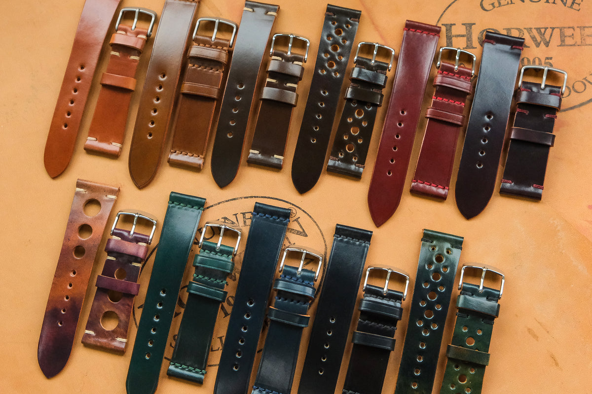 Horween Shell Cordovan Unlined Straps – THE HOUSE OF STRAPS